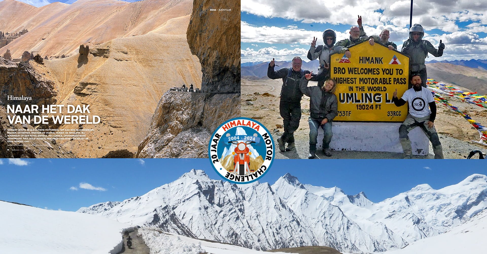 20 jaar Himalaya Motor Challenge - avontuurlijke motorreis in India