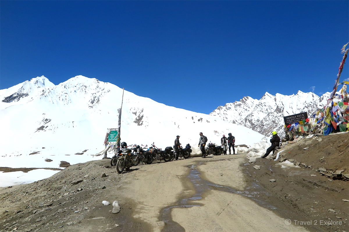 Motorreis Himalaya Superhigh over de hoogste passen ter wereld