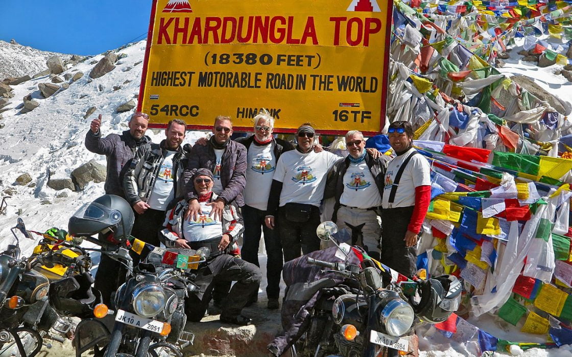 Himalaya motorreizen. Avontuurlijke motorreis door de Himalaya